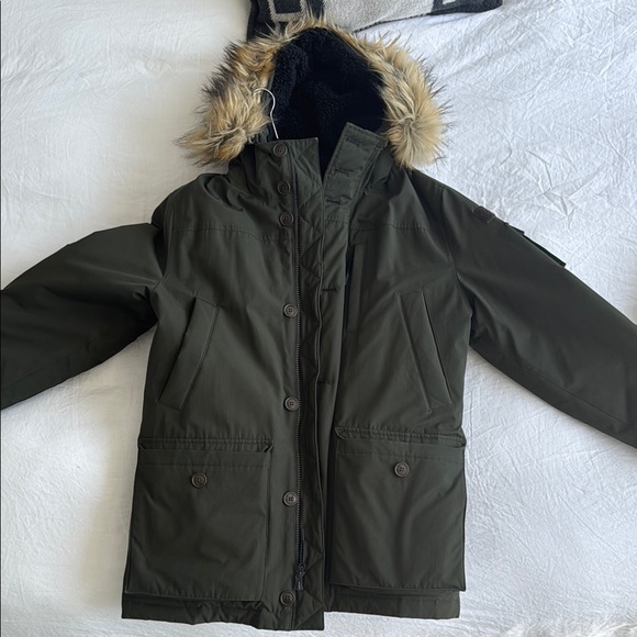 J. Crew | Jackets & Coats | Jcrew Parka Jacket Olive Green | Poshmark